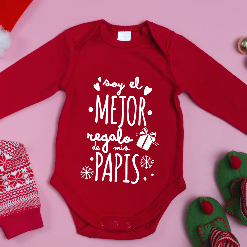 Body navideño "Soy el mejor regalo de mis papis" - Mayuki, cosas molonas